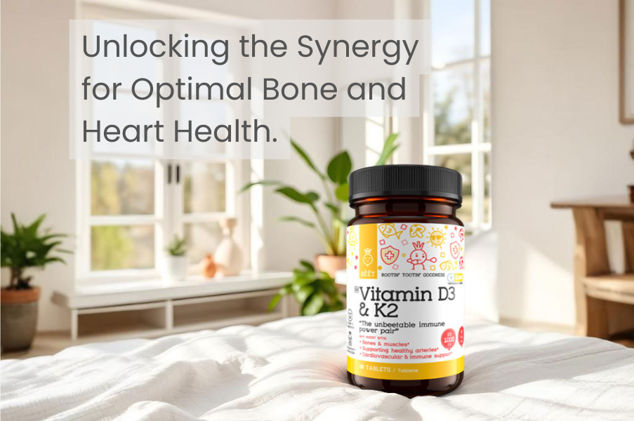 Vitamins D3 and K2 - Unlocking the Synergy for Optimal Bone and Heart ...