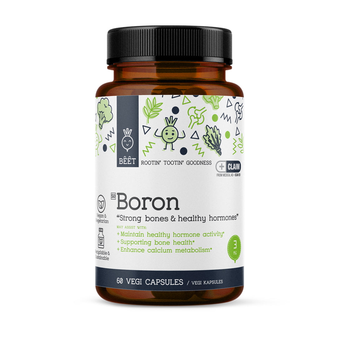 Boron 60 Vegi Capsules – BEET Goodness