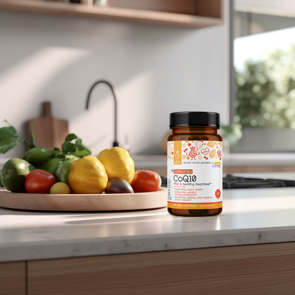 Coenzyme Q10 (CoQ10) Advanced 100mg with Bioperine 5mg 30 Vegi Capsule ...