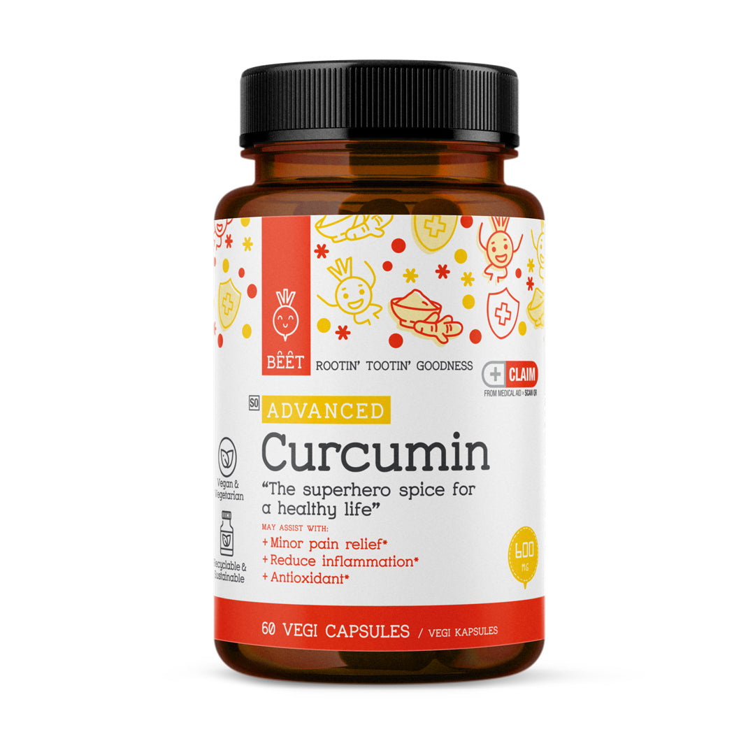 Curcumin Advanced 60 Vegi Capsules – BEET Goodness