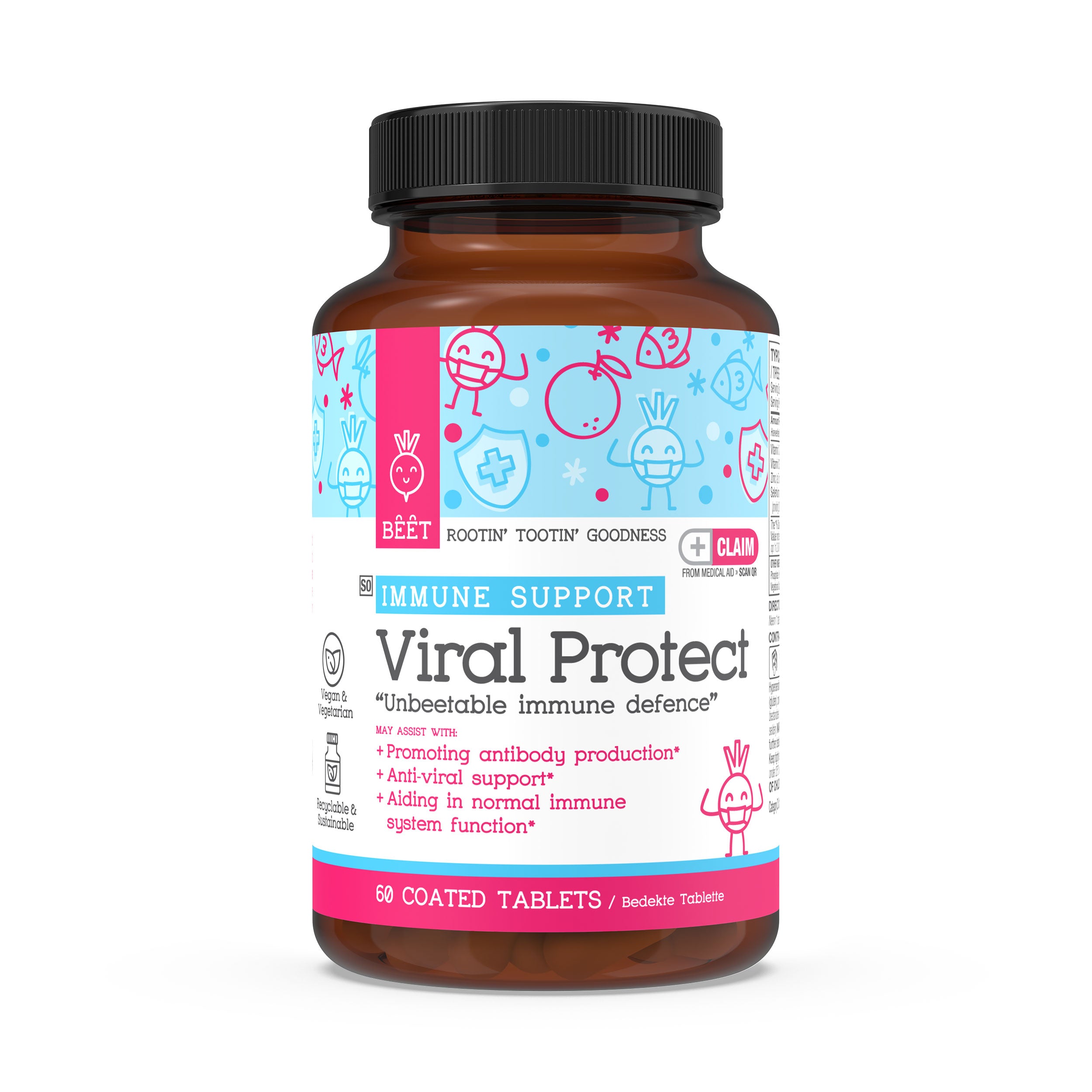 Viral Protect 60 Coated Tablets – BEET Goodness
