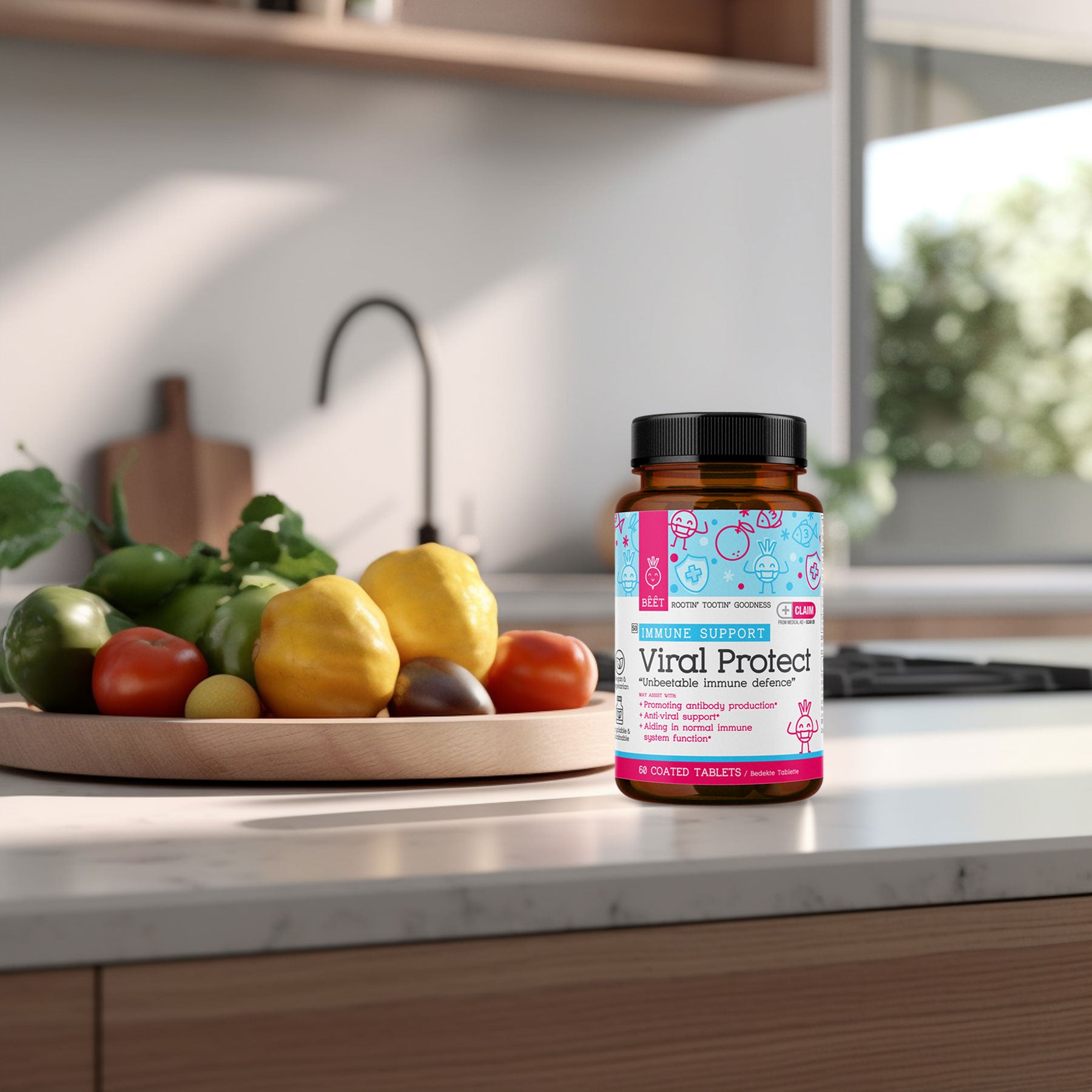 Viral Protect 60 Coated Tablets – BEET Goodness