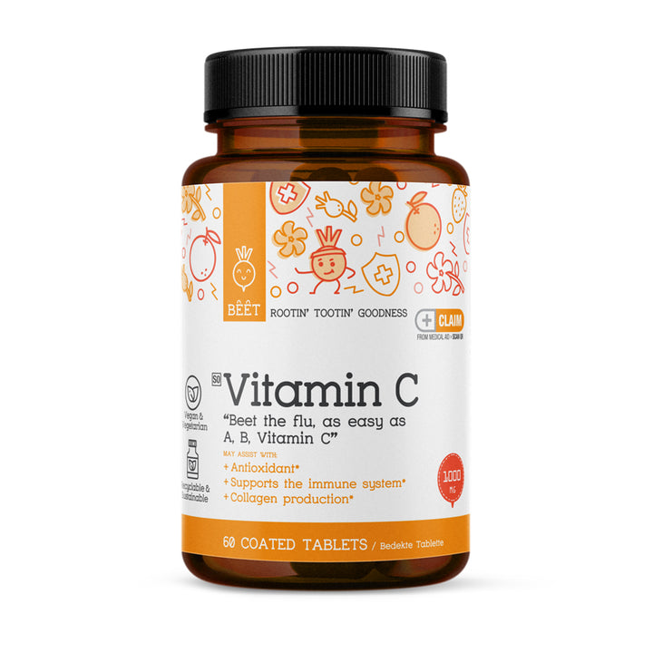 Vitamin c 60 coated tablets – BEET Goodness
