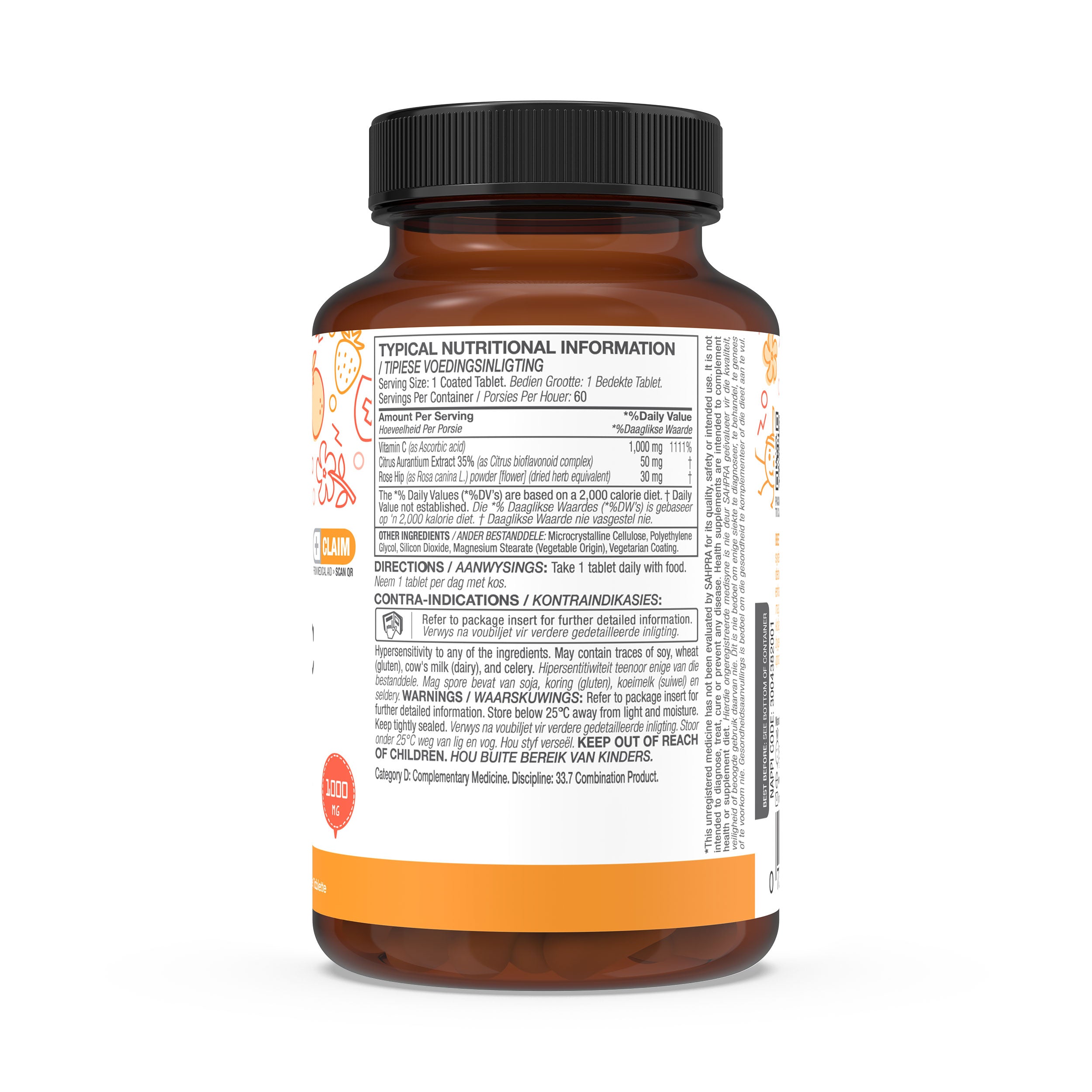 Vitamin C 60 coated tablets – BEET Goodness