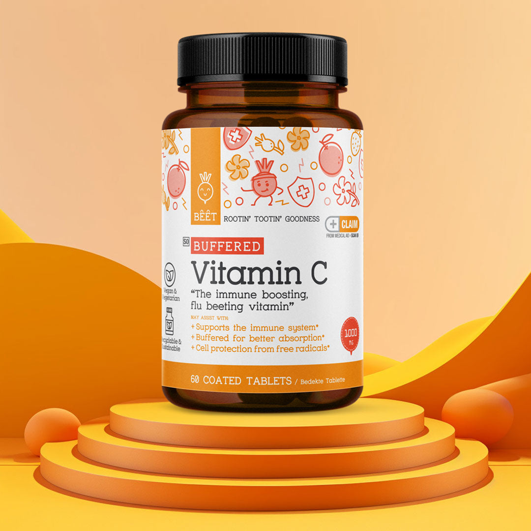 Vitamin C Buffered 60 Coated Tablets – BEET Goodness