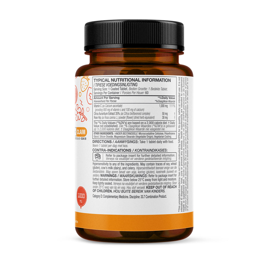 Vitamin C Buffered 60 Coated Tablets – BEET Goodness