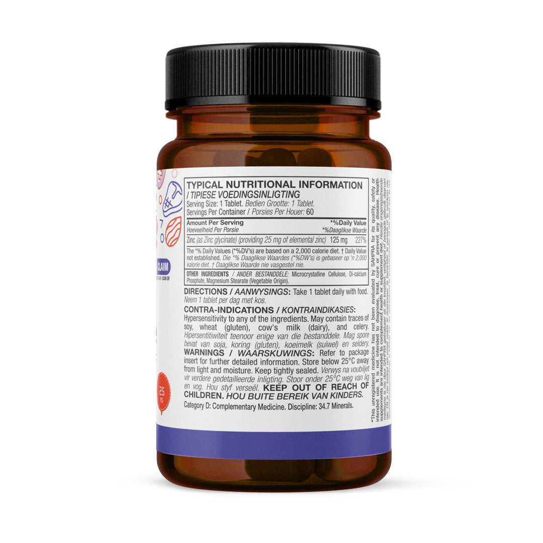 Zinc Glycinate 60 Tablets – BEET Goodness