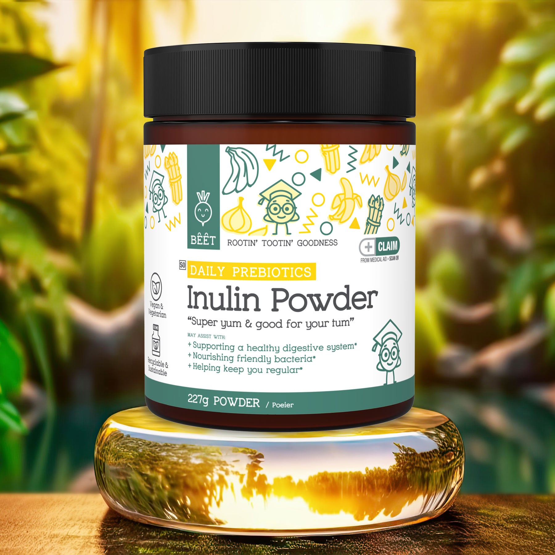 BEET Goodness Inulin Prebiotic Powder 227g