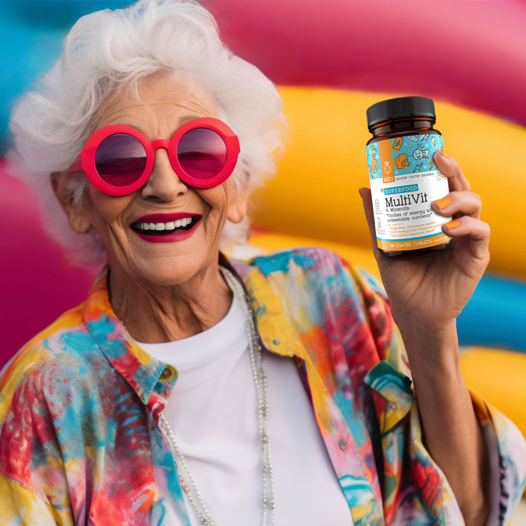 Superfood Multivitamin with Minerals 60 Coated Tablets – BEET Goodness